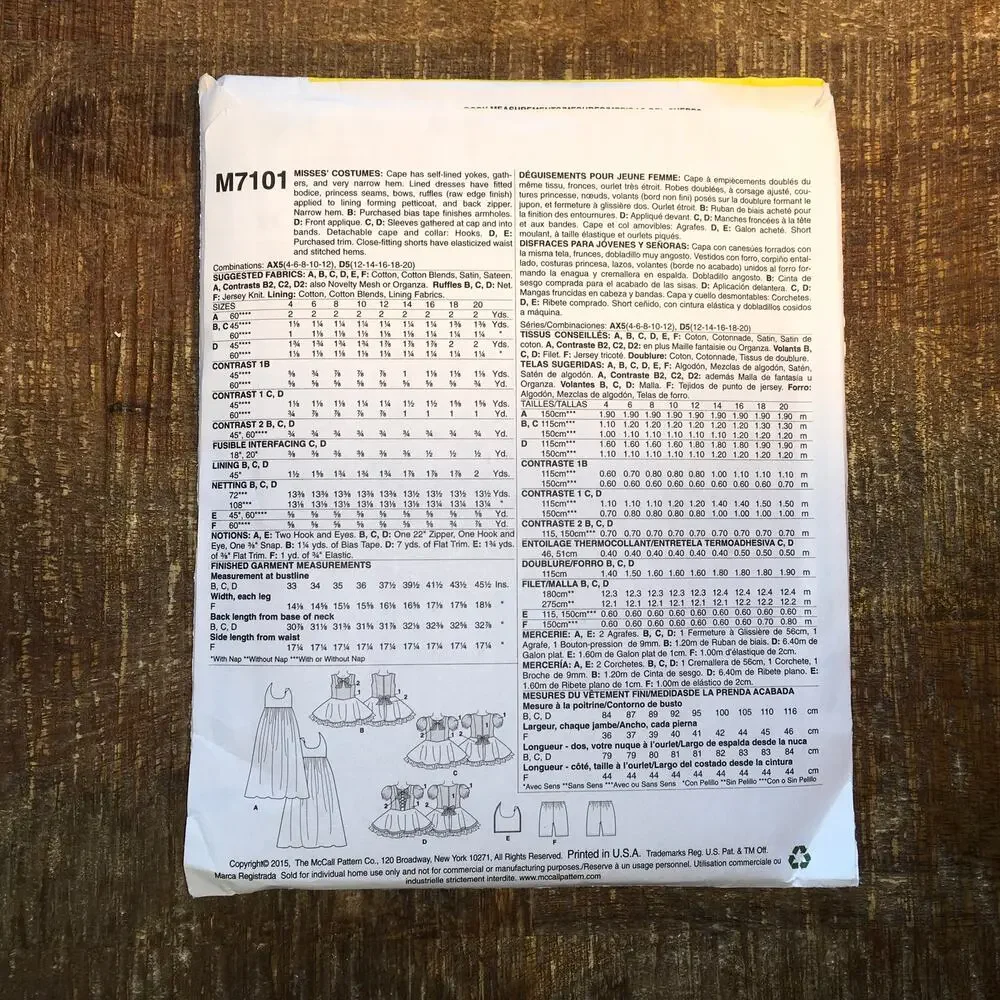 McCall's | Office | Mccalls Sewing Pattern M71 Cosplay Sailor Moon ...